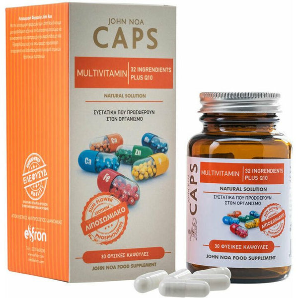 John Noa Caps Multivitamin Plus Q10 30 κάψουλες – pharmacybay